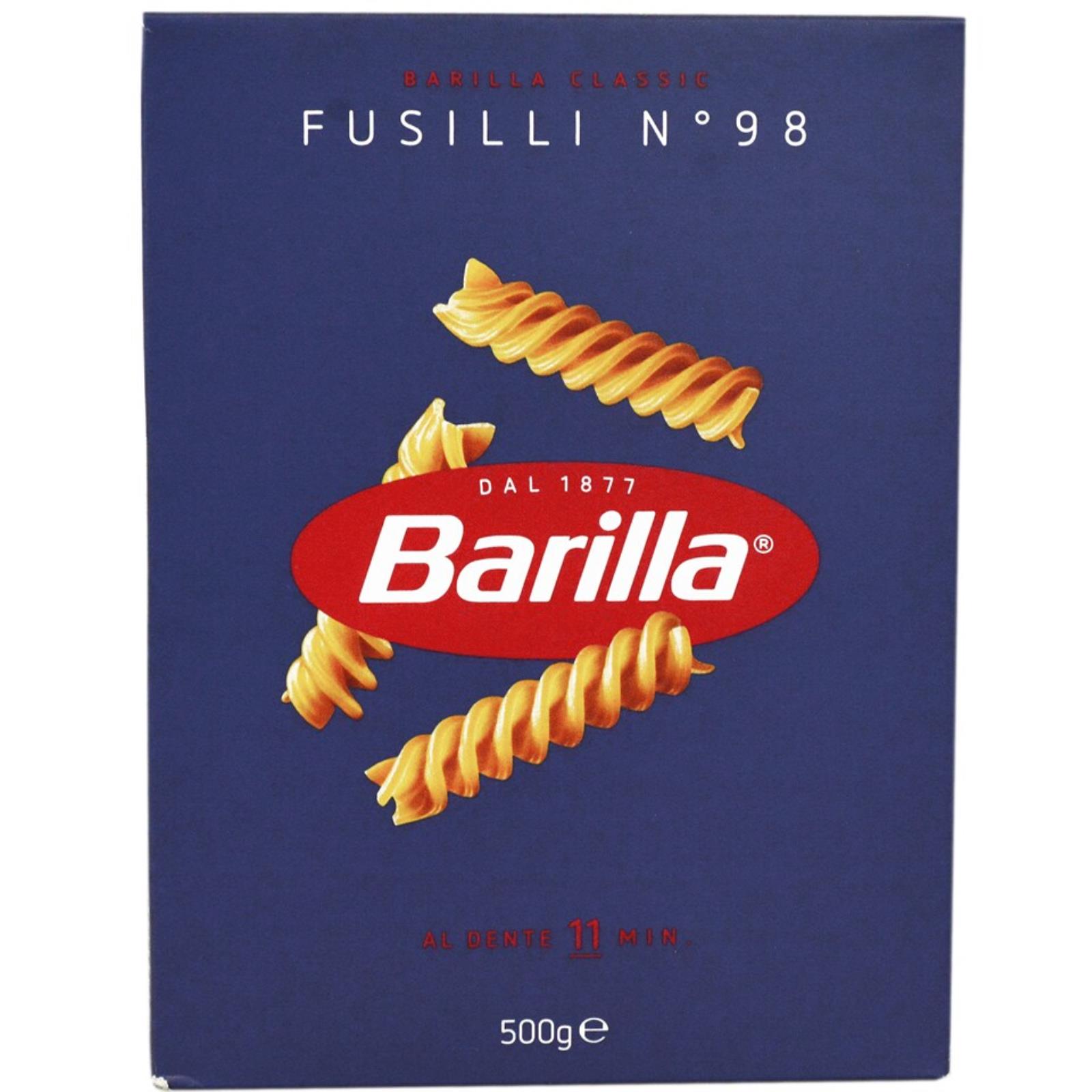 Barilla | Paste din gris de grau dur nr 98 Fusilli 500g | Mega-image