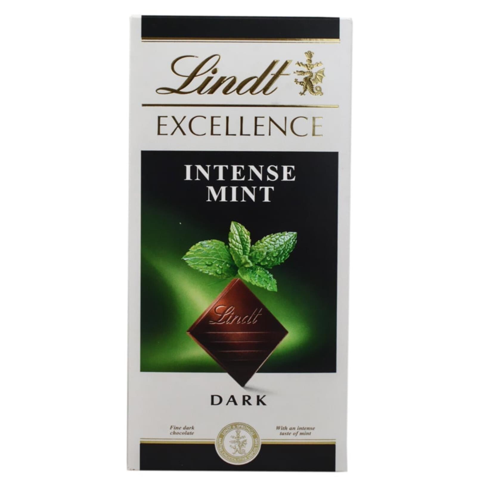 Lindt | Excellence | Ciocolata neagra cu menta 100g | Mega-image