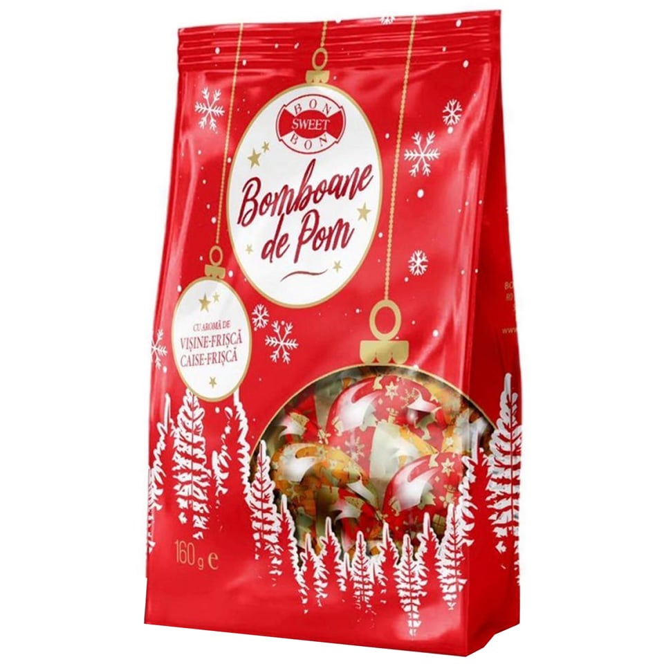 Bon Sweet Bon | Bomboane pentru pom, fondant cu aroma de visine si ...