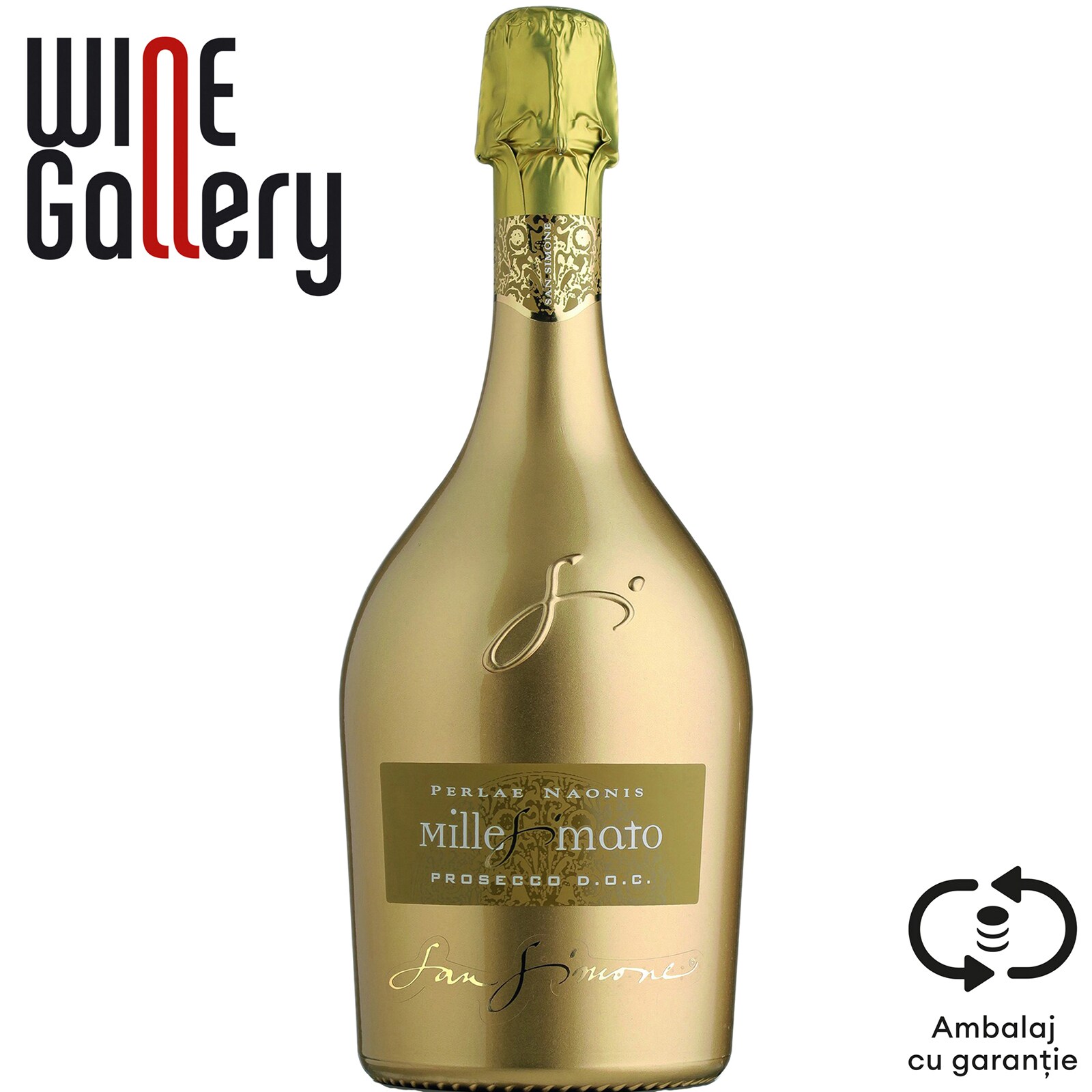 San Simone | Prosecco Perlae Naonis Gold Oro Millesimato 0.75L | Mega-image