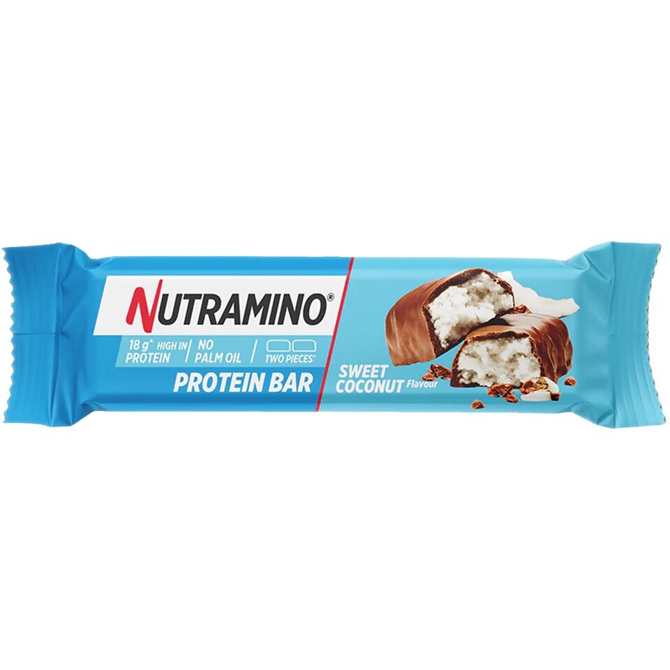 Nutramino | Baton proteic cu cocos 55g | Mega-image