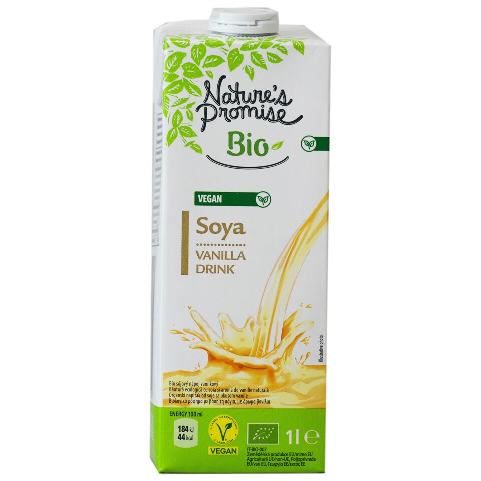 Nature's Promise Bio | Bautura ecologica cu soia si aroma de vanilie 1L ...