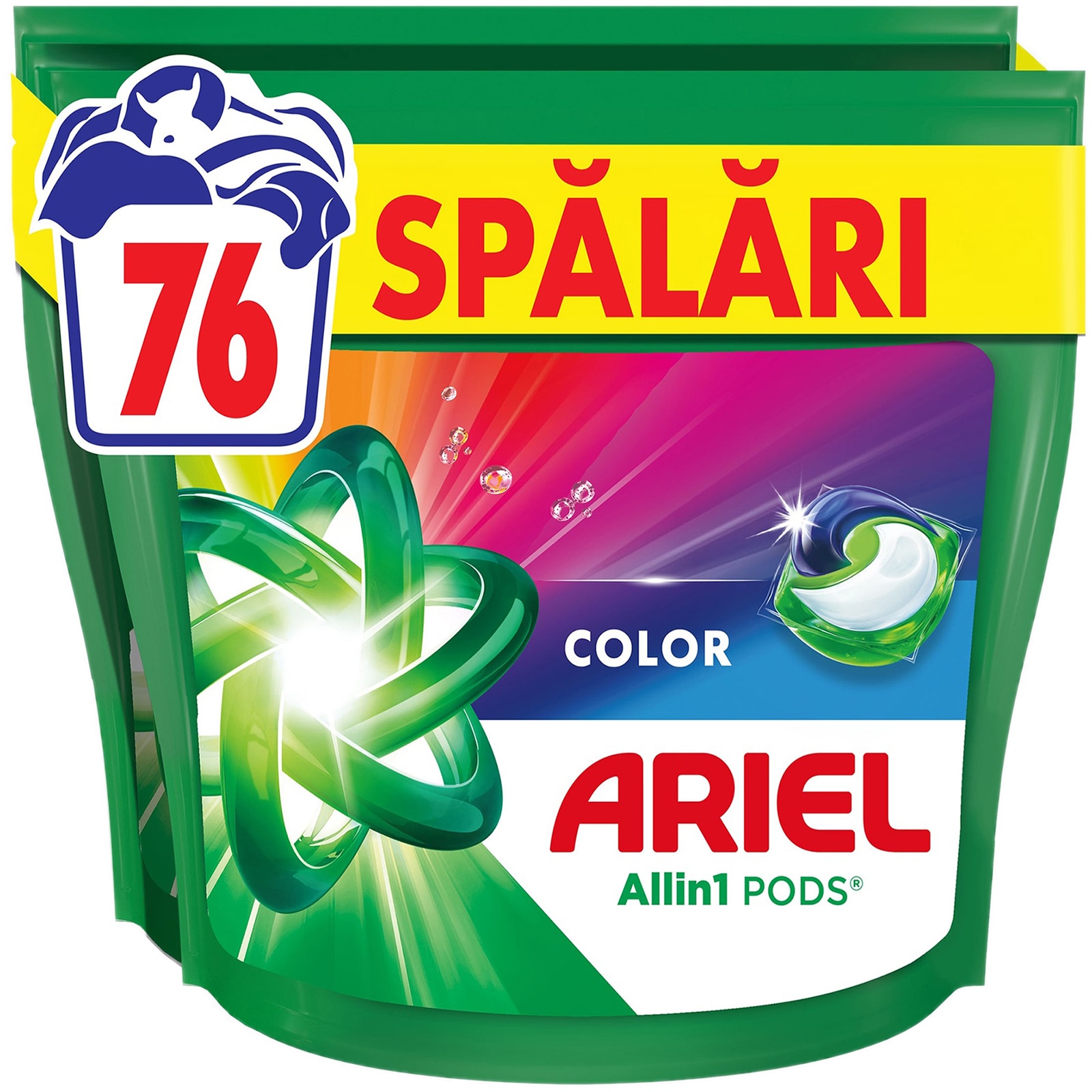 Ariel | Detergent Color 76 capsule | Mega-image