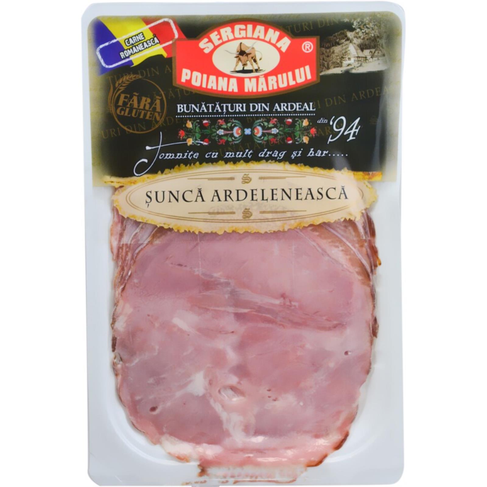 Sergiana | Sunca ardeleneasca feliata 100g | Mega-image