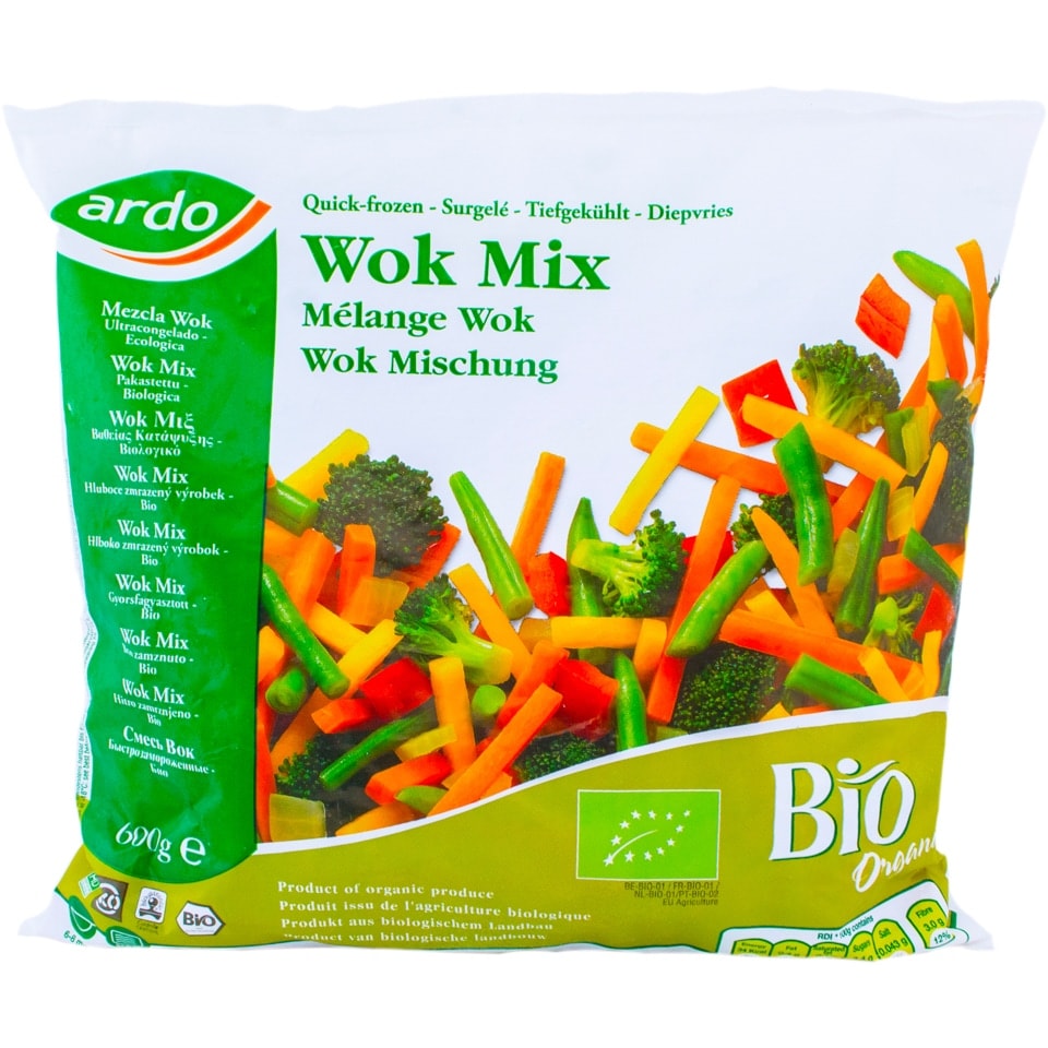Ardo | Wok Mix bio 600g | Mega-image