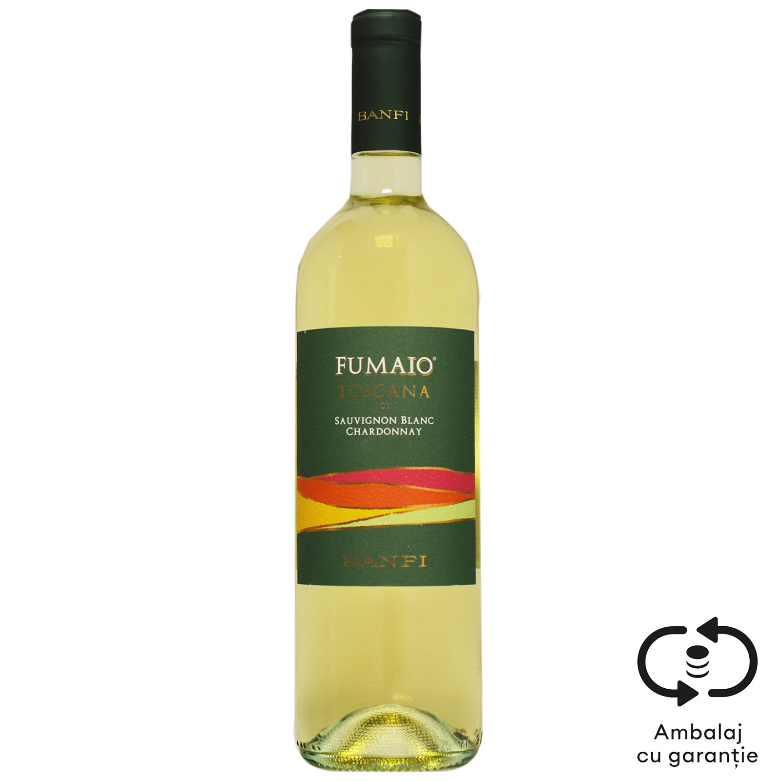 Banfi | Fumaio | Vin alb sec Sauvignon Blanc Chardonnay 0.75L | Mega-image