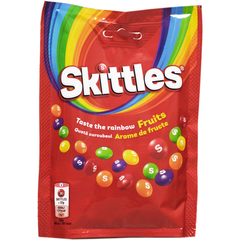 Skittles | Bomboane gumate cu aroma de fructe 152g | Mega-image