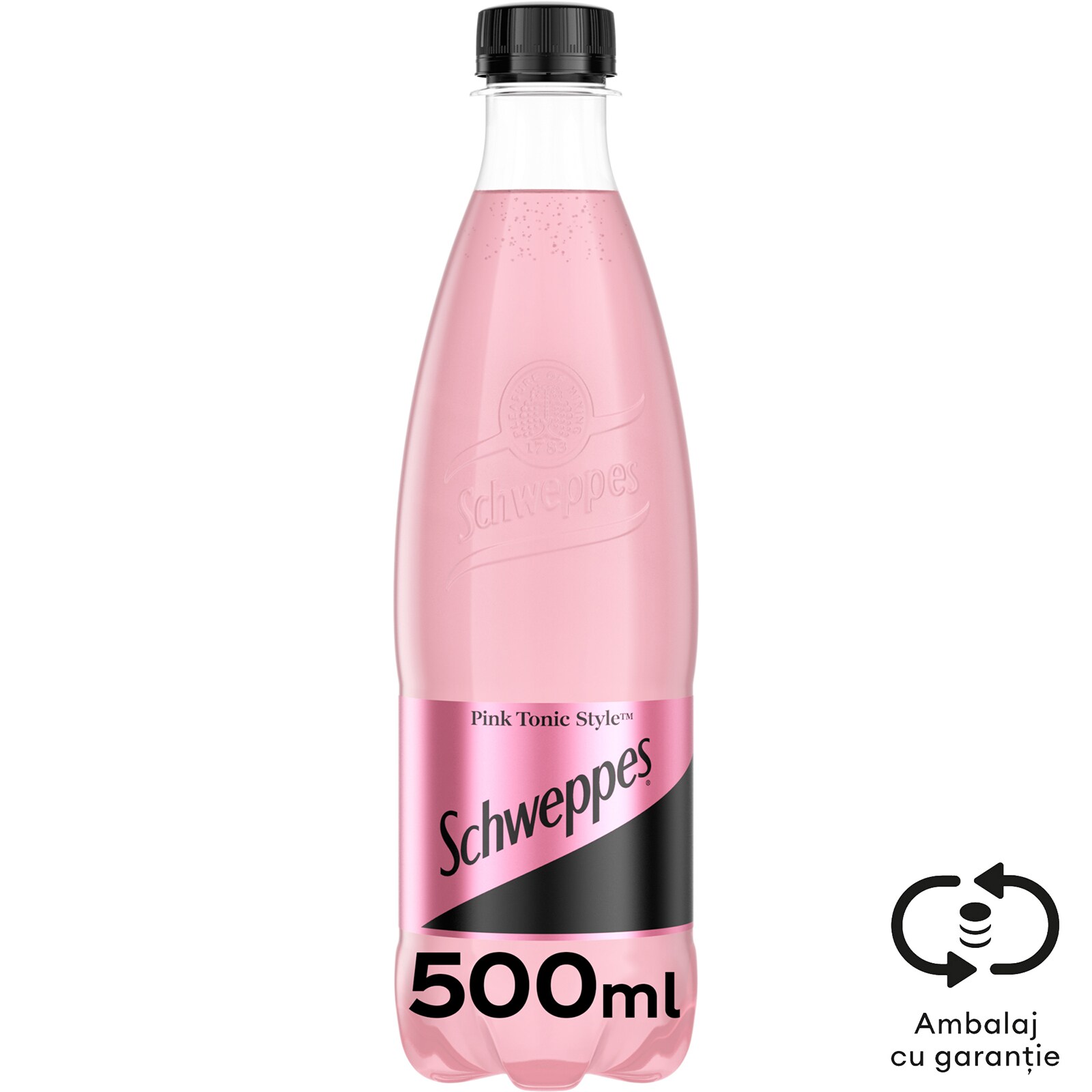 Schweppes | Apa tonica Pink Tonic Style 500ml | Mega-image
