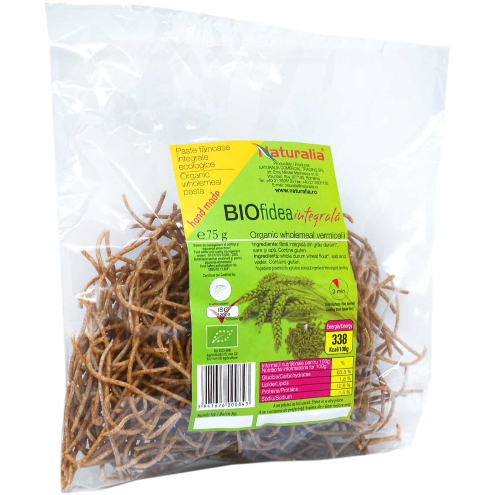 Naturalia | Fidea integrala eco 75g | Mega-image