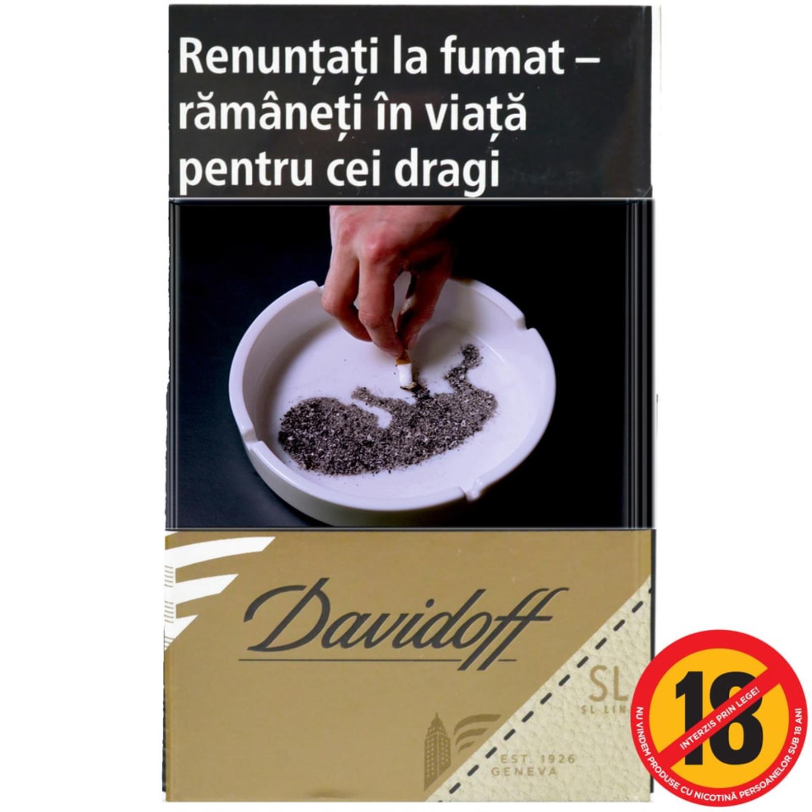 Davidoff | Tigari SL Line Slim | Mega-image