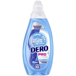 Dero | Detergent lichid Pro Express Fresh, 37 spalari 1.48L | Mega-image