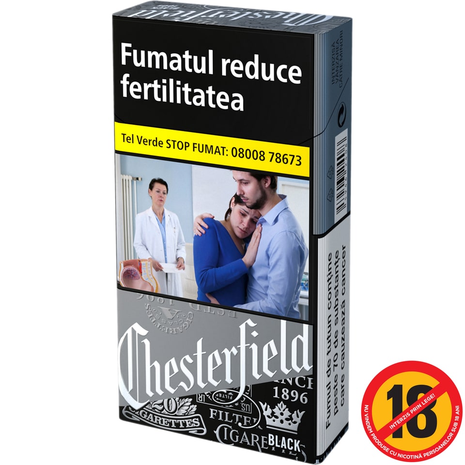 Chesterfield | Tigari Black 100 | Mega-image