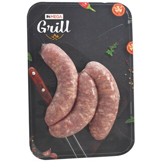Mega Grill | Carnati picanti din carne de porc si oaie 300g | Mega-image