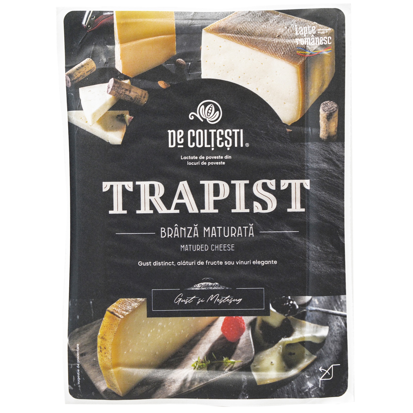 De Coltesti | Branza maturata Trapist 200g | Mega-image