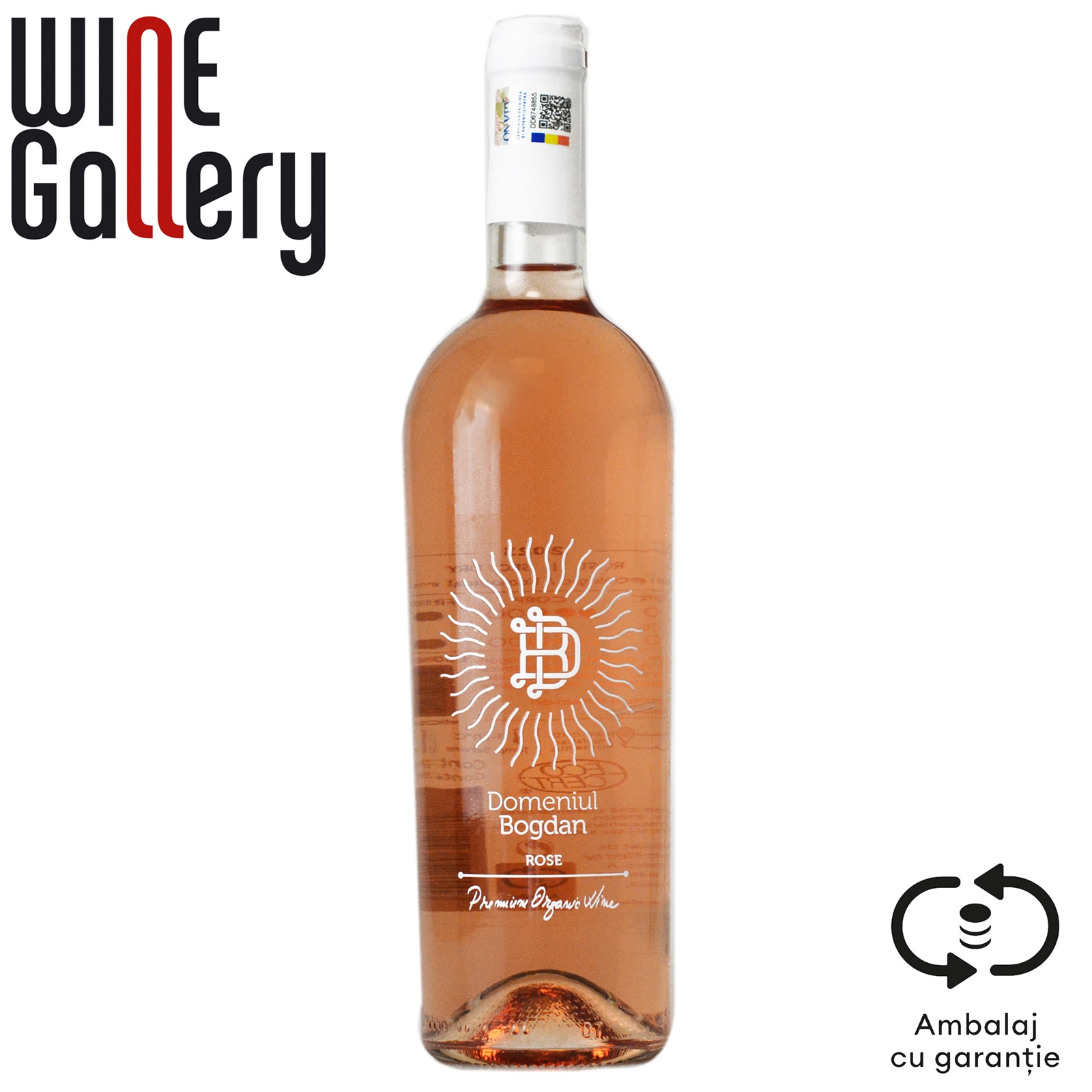 Domeniul Bogdan | Vin roze sec ecologic 0.75L | Mega-image