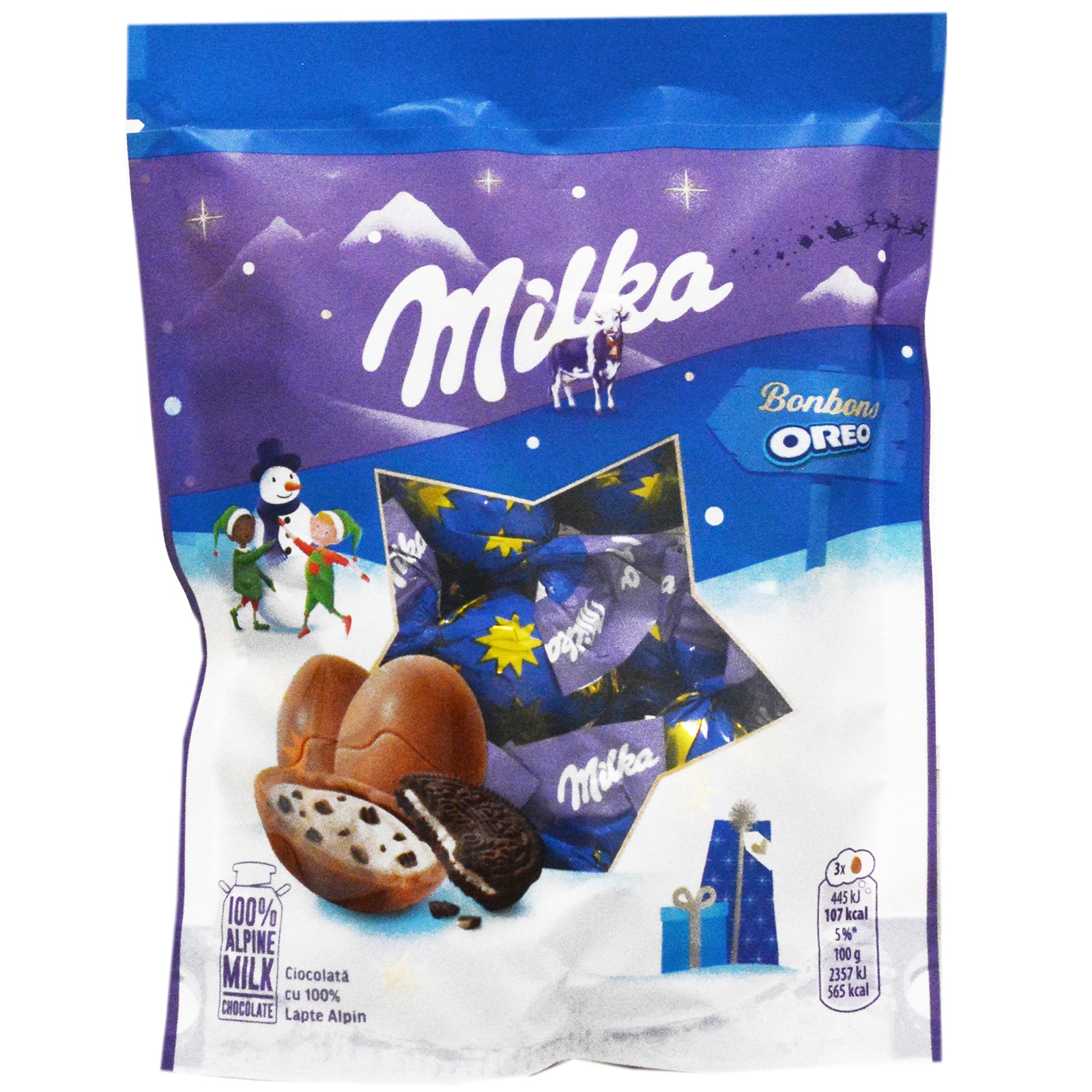 Milka | Bomboane de ciocolata cu lapte cu Oreo 86g | Mega-image