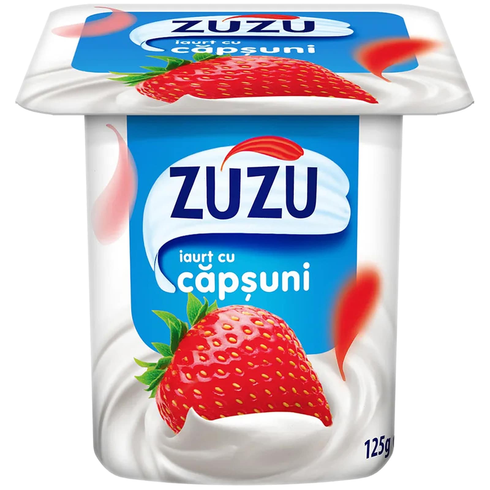 Zuzu | Iaurt cu capsuni 125g | Mega-image