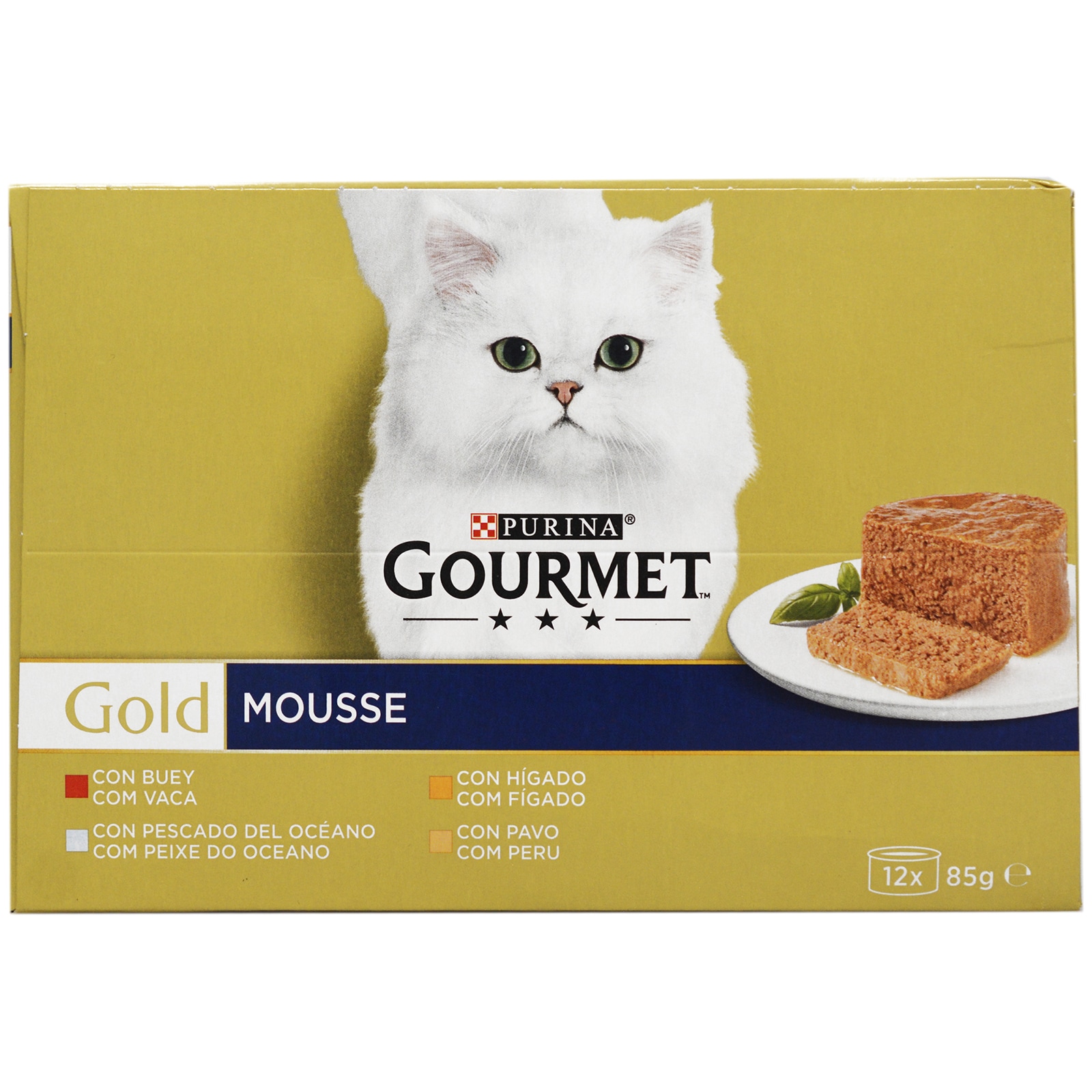 Gourmet Gold | Hrana umeda pate cu peste oceanic, curcan, ficat si vita ...