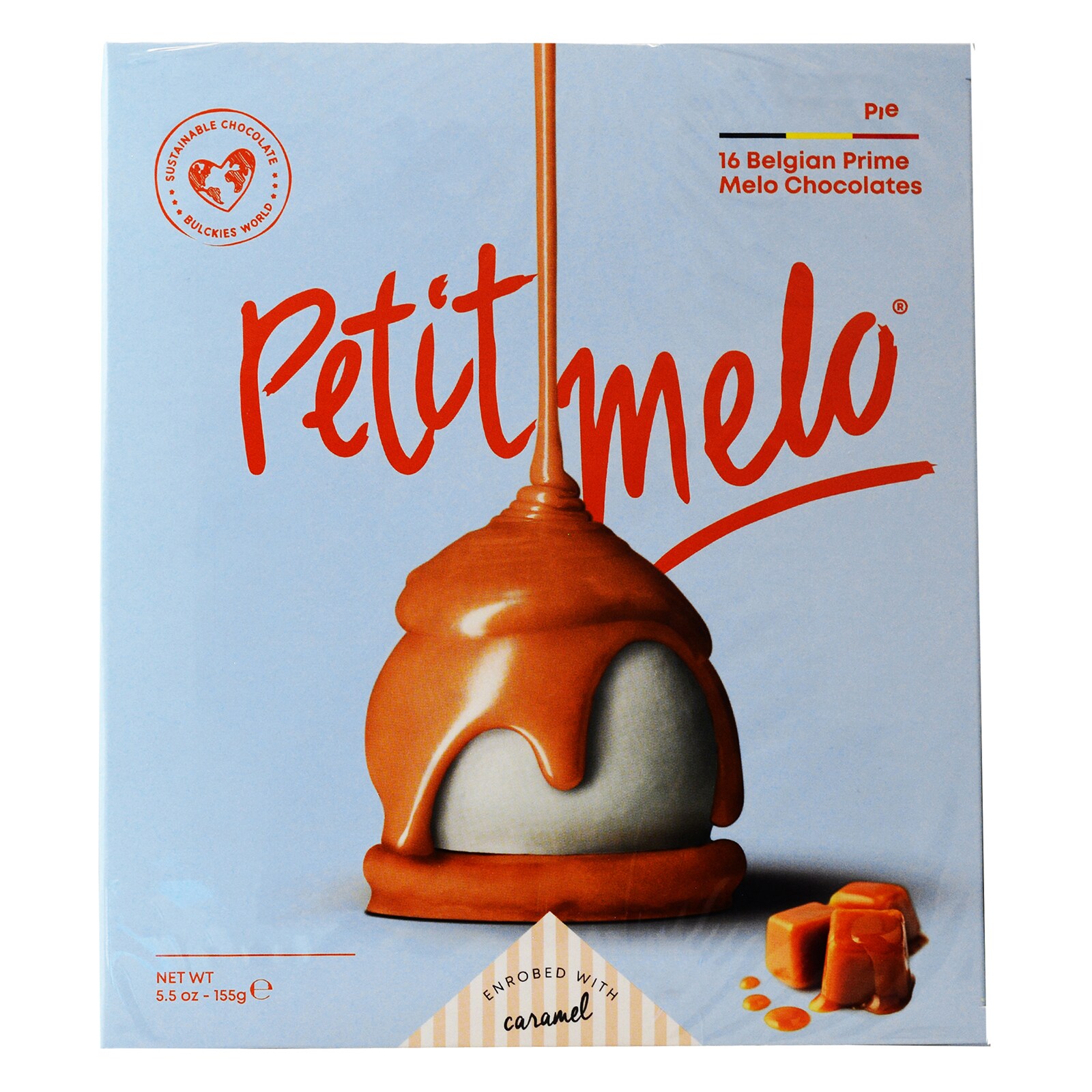 Petit Melo | Bomboane de ciocolata cu caramel 155g | Mega-image