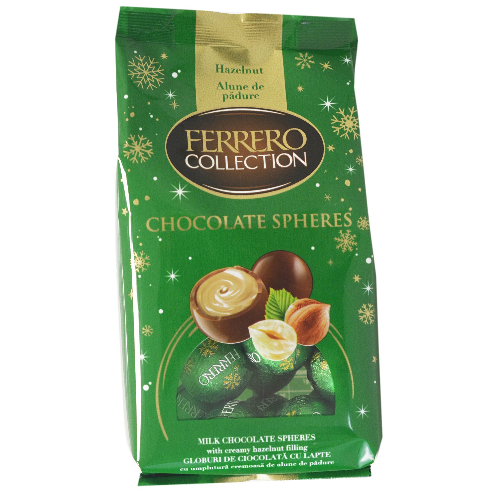 Ferrero Collection | Globuri de ciocolata cu lapte cu alune de padure 100g | Mega-image