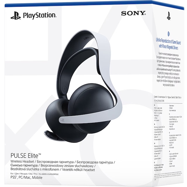 PlayStation | Casti gaming wireless albe Sony PlayStation Pulse Elite ...