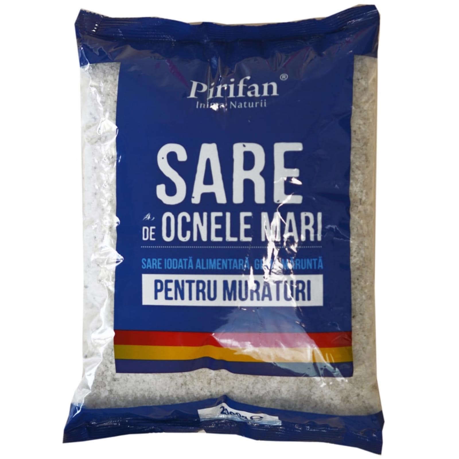 Pirifan | Sare iodata alimentara gema maruntita 2kg | Mega-image