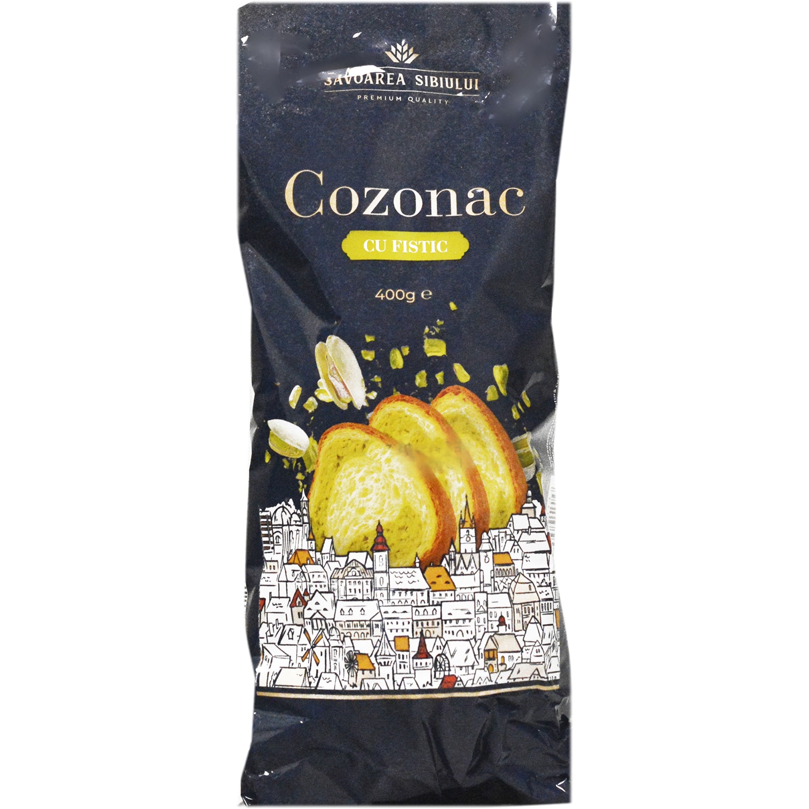 Savoarea Sibiului | Cozonac cu fistic 400g | Mega-image