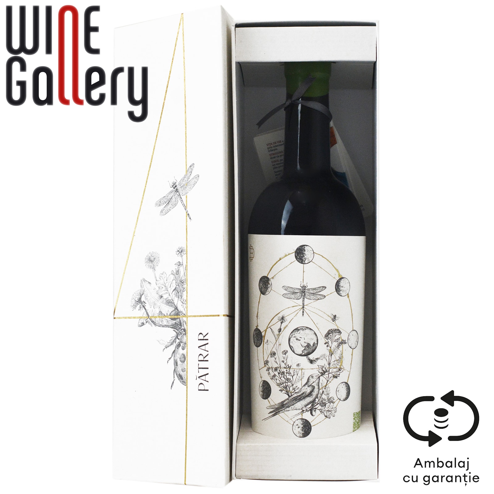 Domeniul Bogdan | Patrar | Vin rosu sec bio Syrah 0.75L | Mega-image