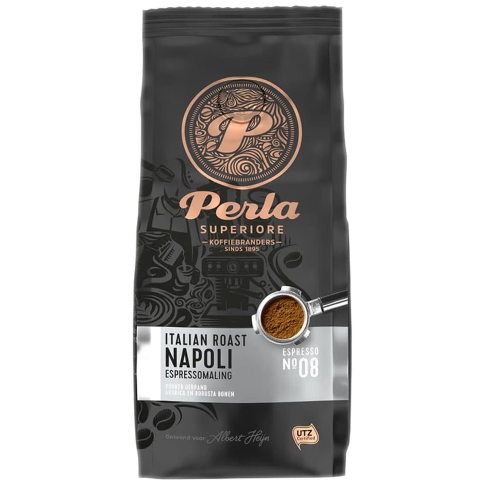 Perla | Superiore | Cafea macinata 08 Napoli 250g | Mega-image
