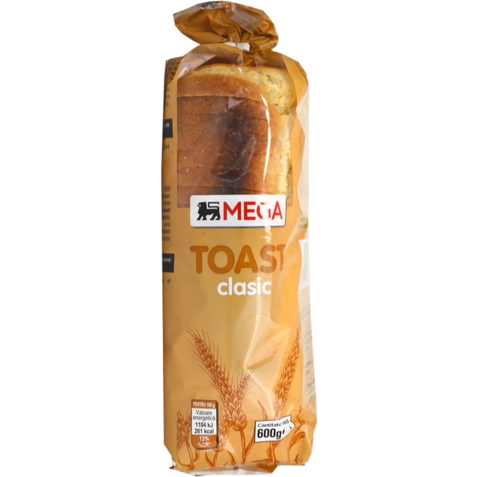 MEGA | Paine toast clasic 600g | Mega-image
