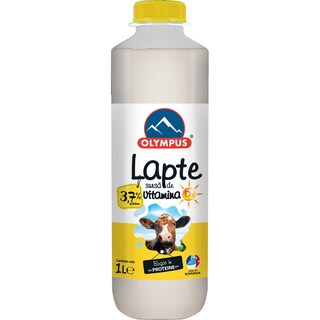 Olympus | Lapte imbogatit cu vitamina D 3.7% grasime 1L | Mega-image