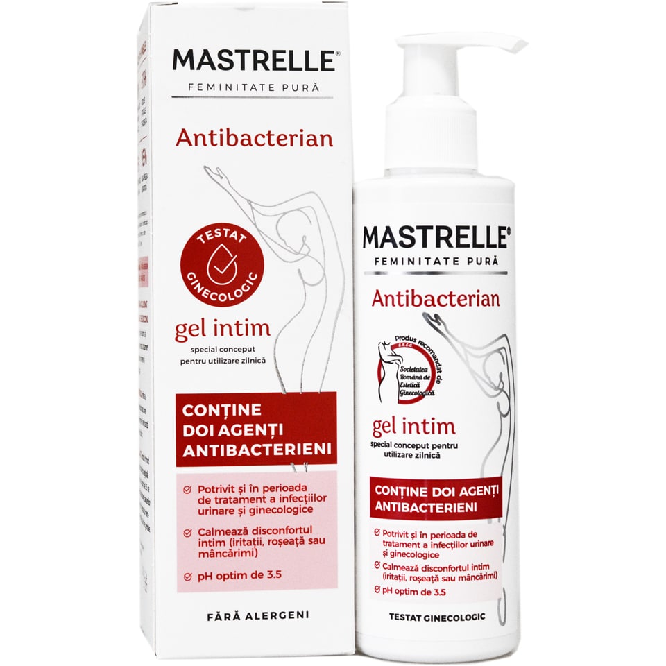 Mastrelle | Gel intim antibacterian 200ml | Mega-image