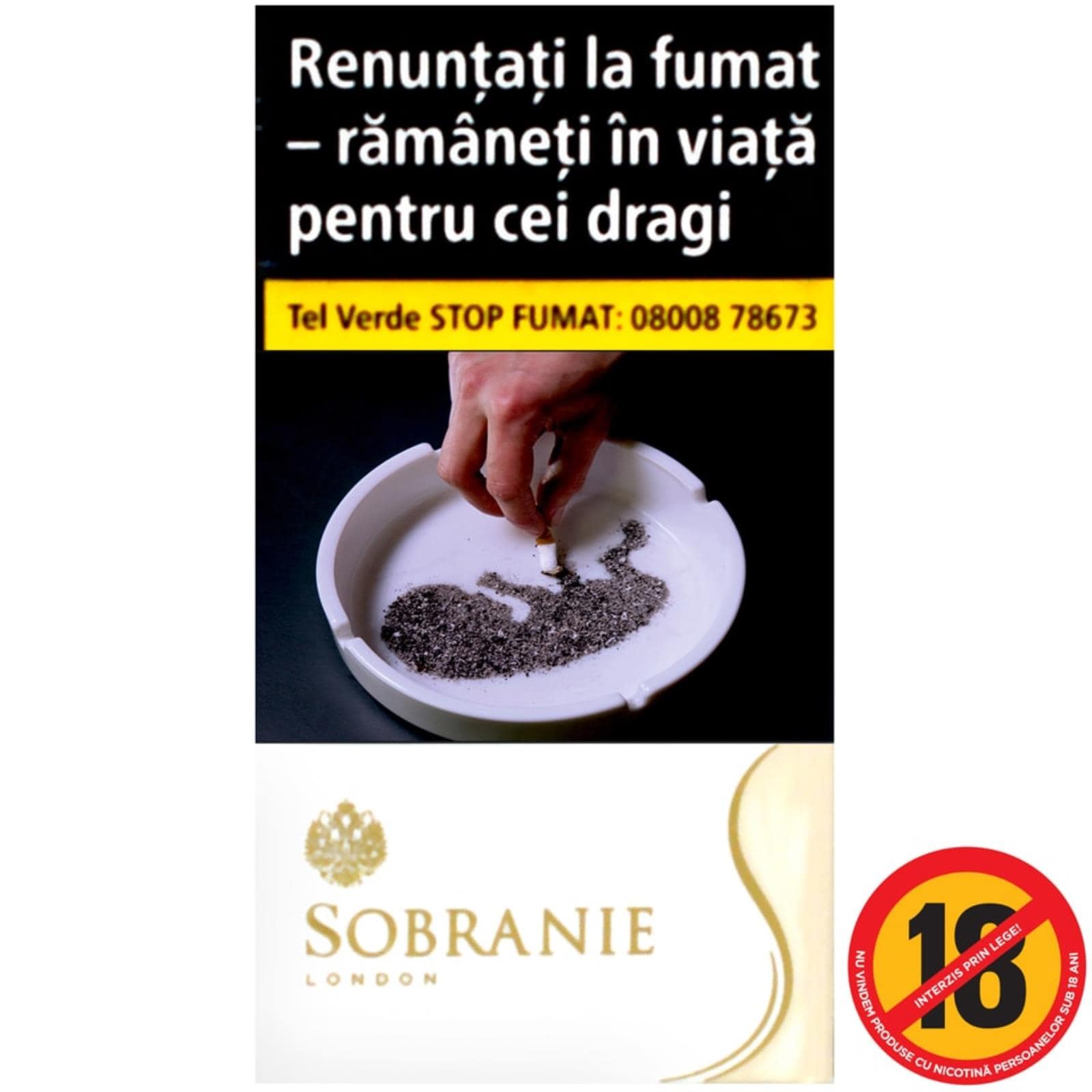 Sobranie | White | Tigari Super S White | Mega-image