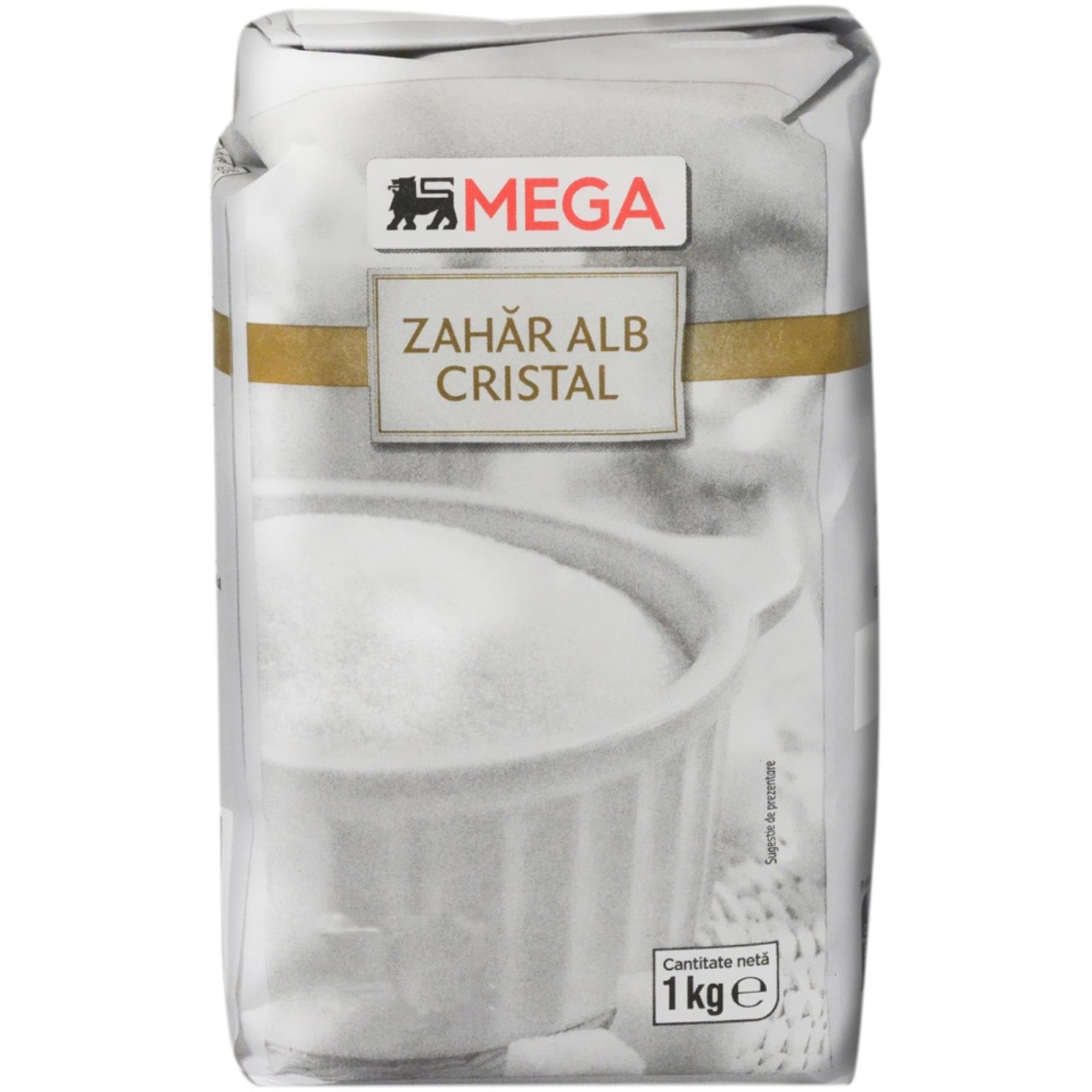 MEGA | Zahar alb cristal 1kg | Mega-image