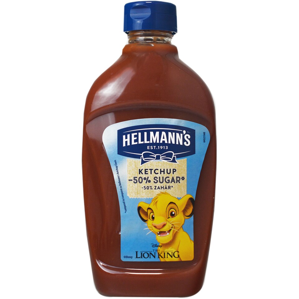 Hellmann's | Ketchup minus 50% zahar 460g | Mega-image