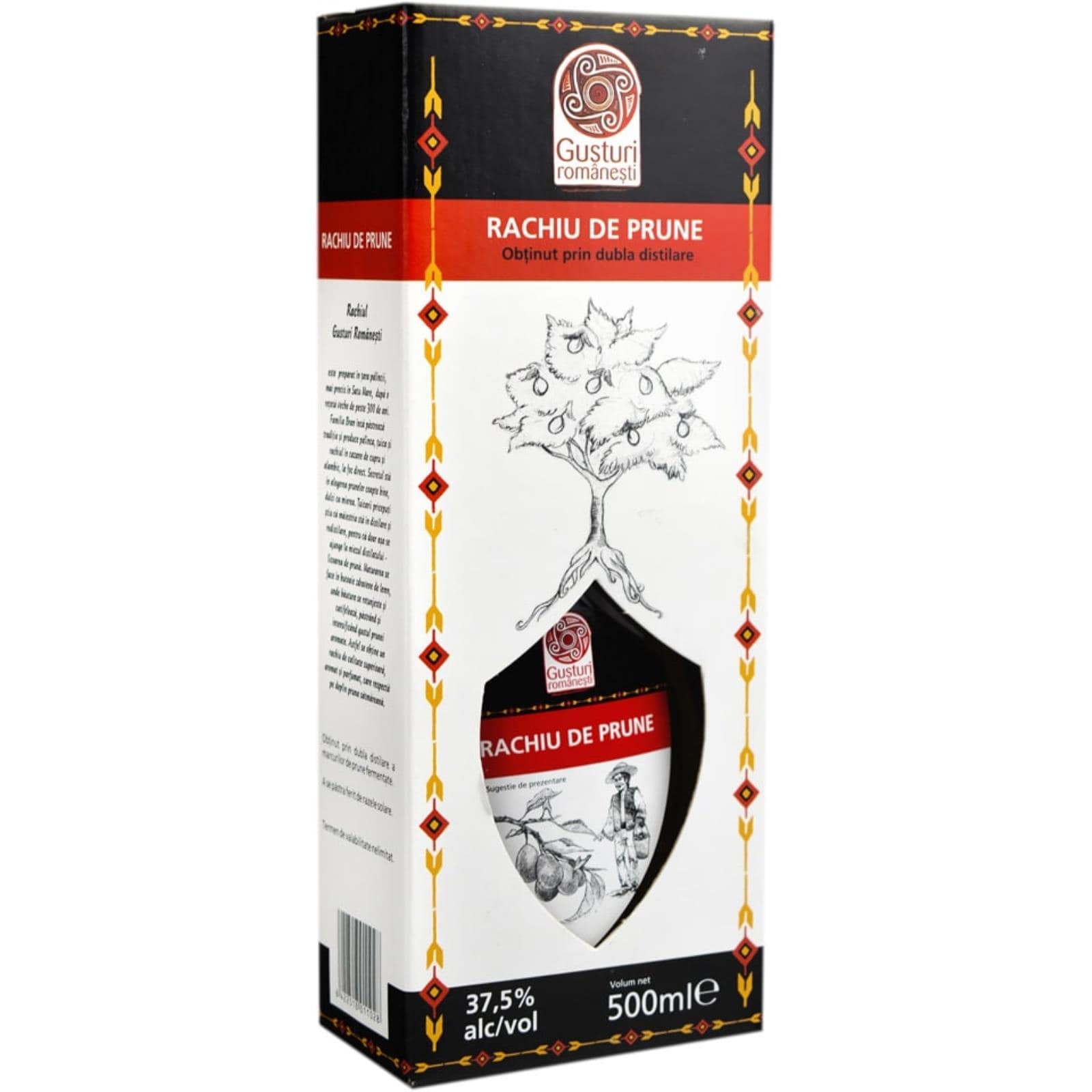 Gusturi romanesti | Rachiu de prune 500ml | Mega-image