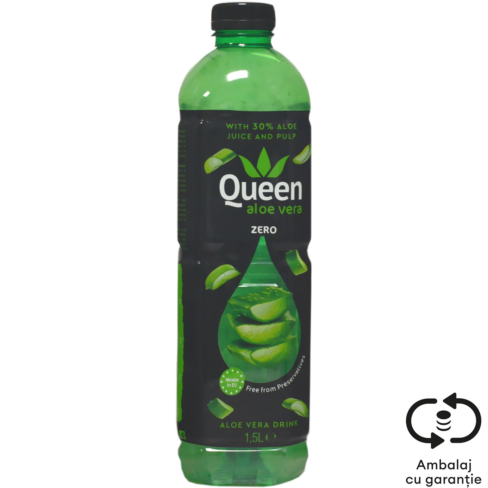 Queen Aloe Vera | Bautura racoritoare cu aloe vera, zero zahar 1.5L ...