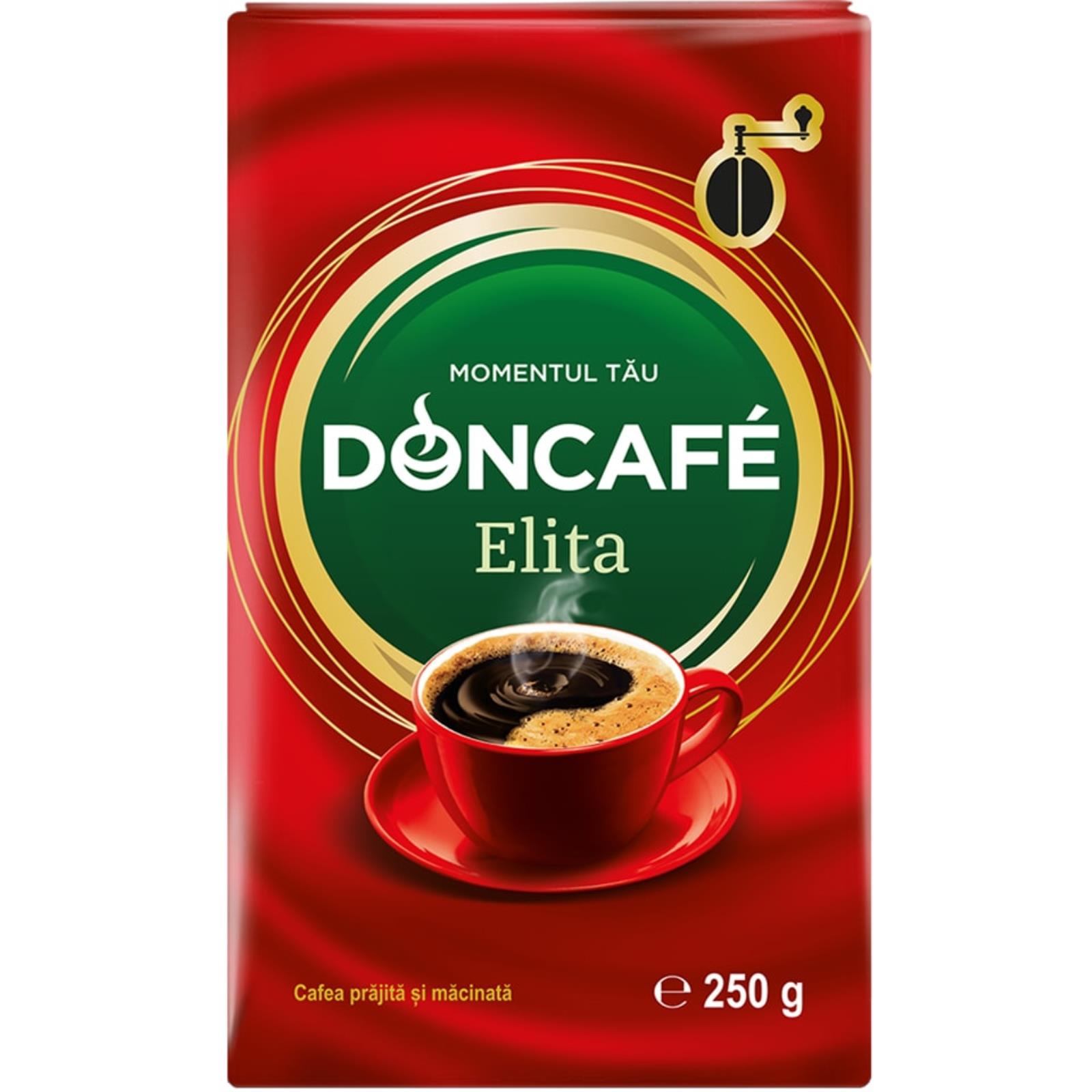 Doncafe | Elita | Cafea prajita si macinata 250g | Mega-image