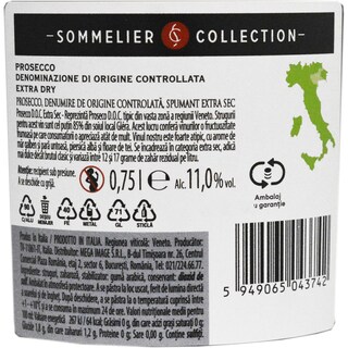 Sommelier's Collection | Prosecco Extra Dry 0.75L | Mega-image