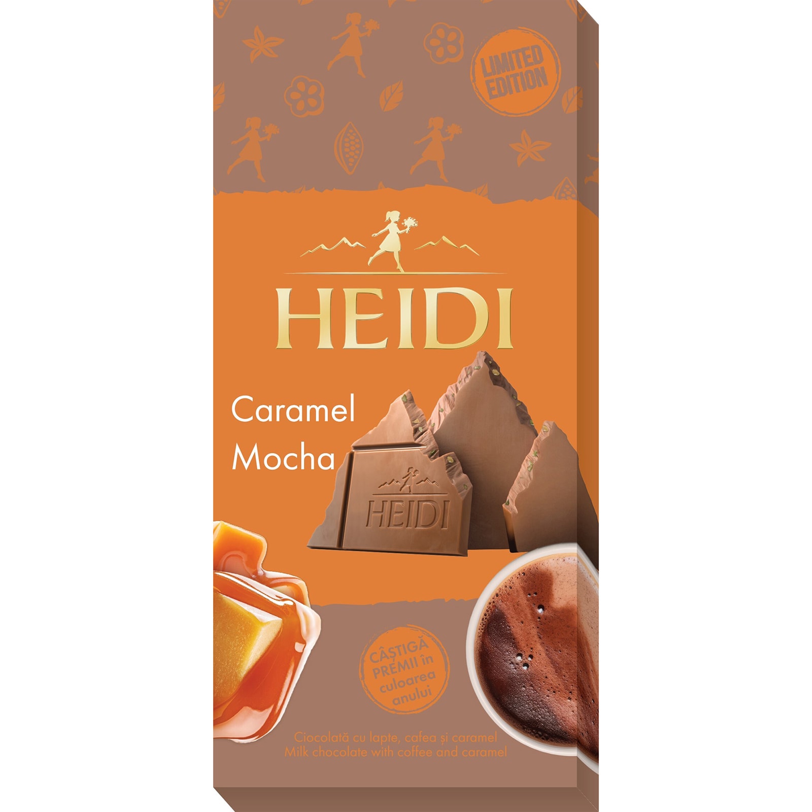 Heidi | Ciocolata Caramel Mocha 80g | Mega-image