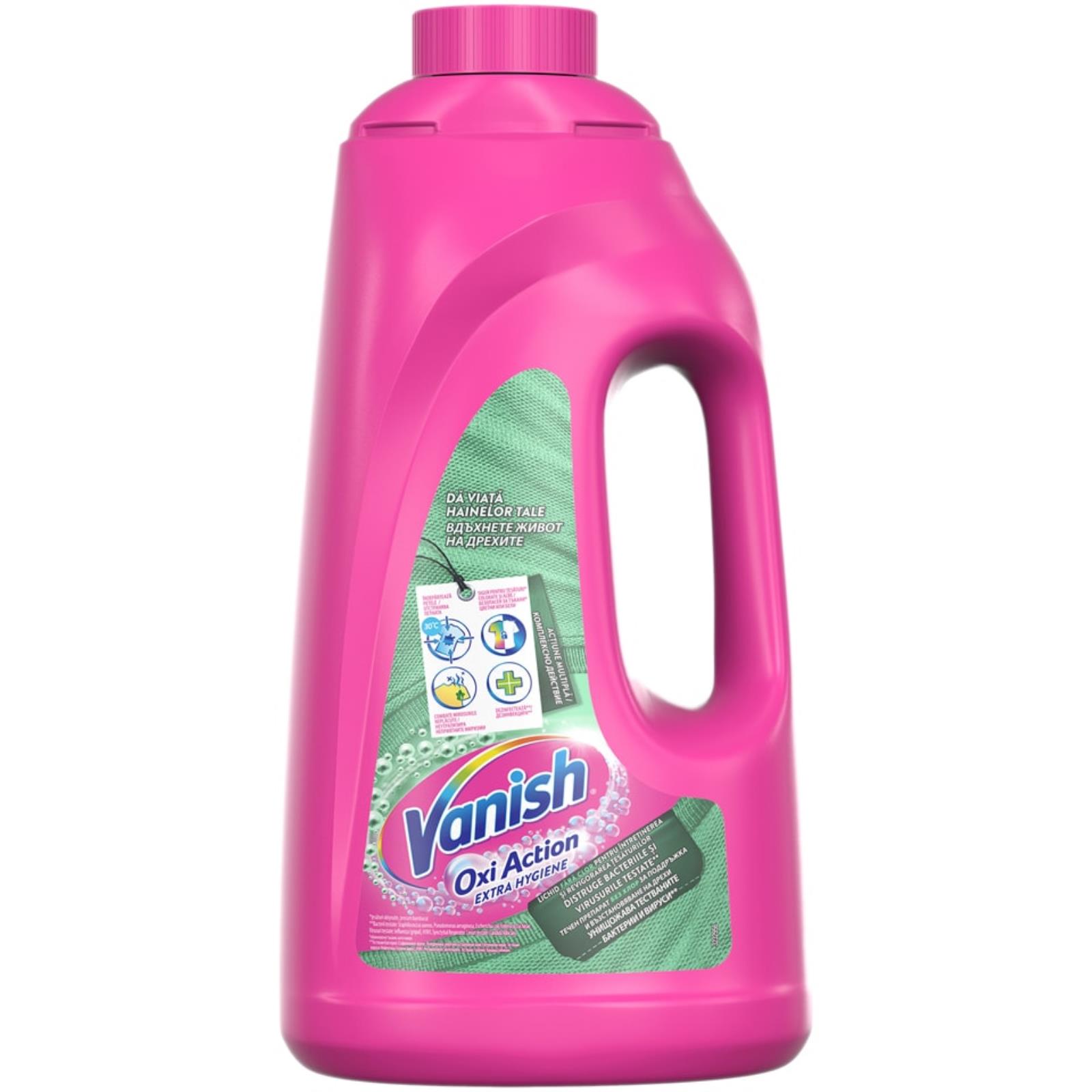 Vanish | Oxi Action Extra Hygiene | Solutie pentru indepartarea petelor ...
