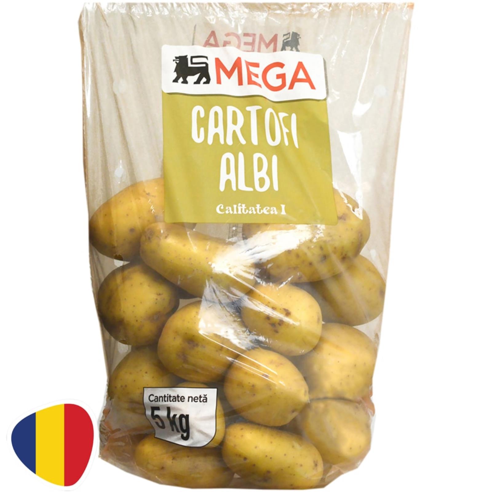 MEGA | Cartofi albi 5kg | Mega-image