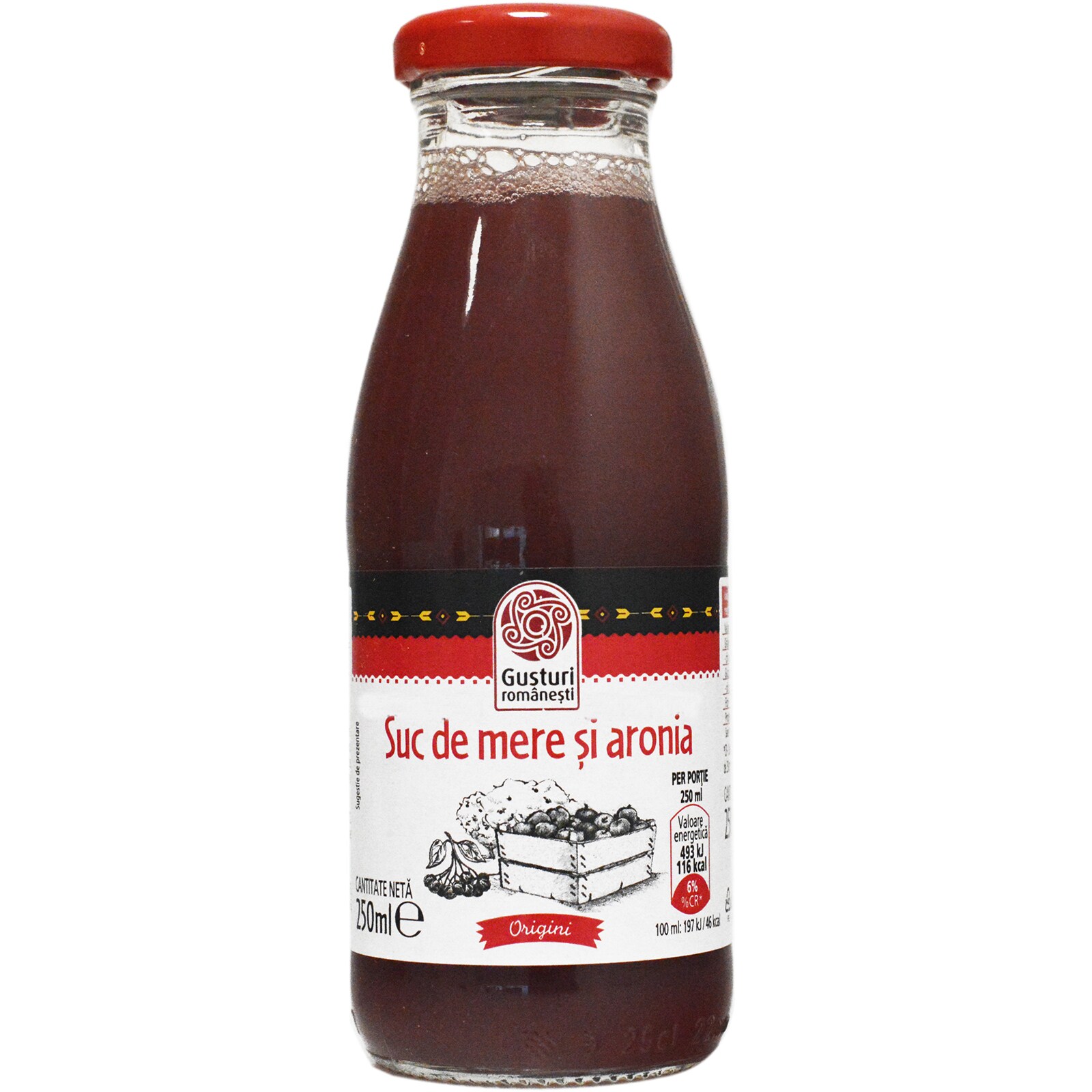Gusturi romanesti | Suc de mere si aronia 250ml | Mega-image