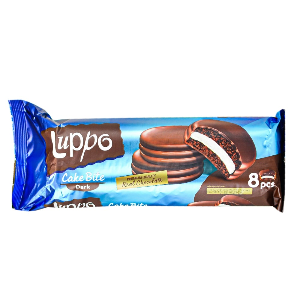 Luppo | Cake bite Dark 184g | Mega-image