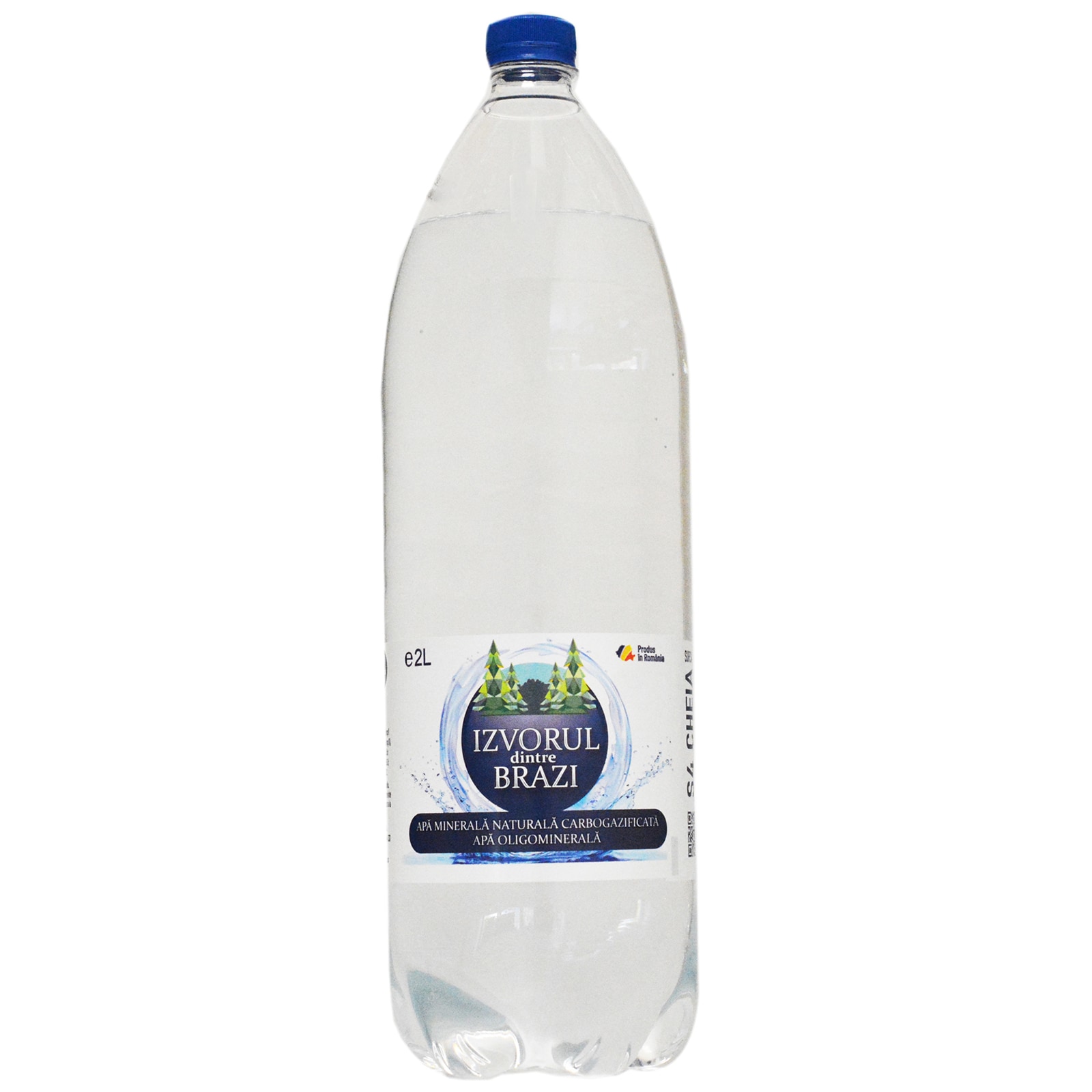 Izvorul dintre brazi | Apa minerala naturala carbogazificata 2L | Mega ...