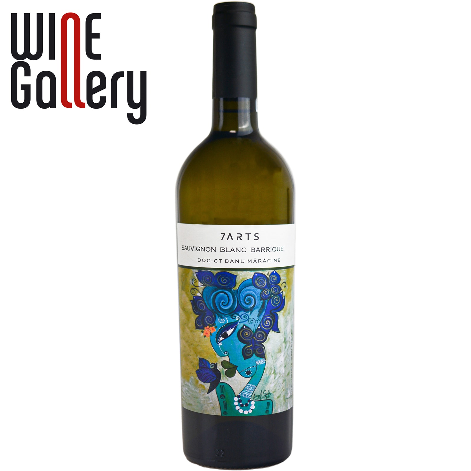7ARTS | Vin alb Sauvignon Blanc Barrique 0.75L | Mega-image