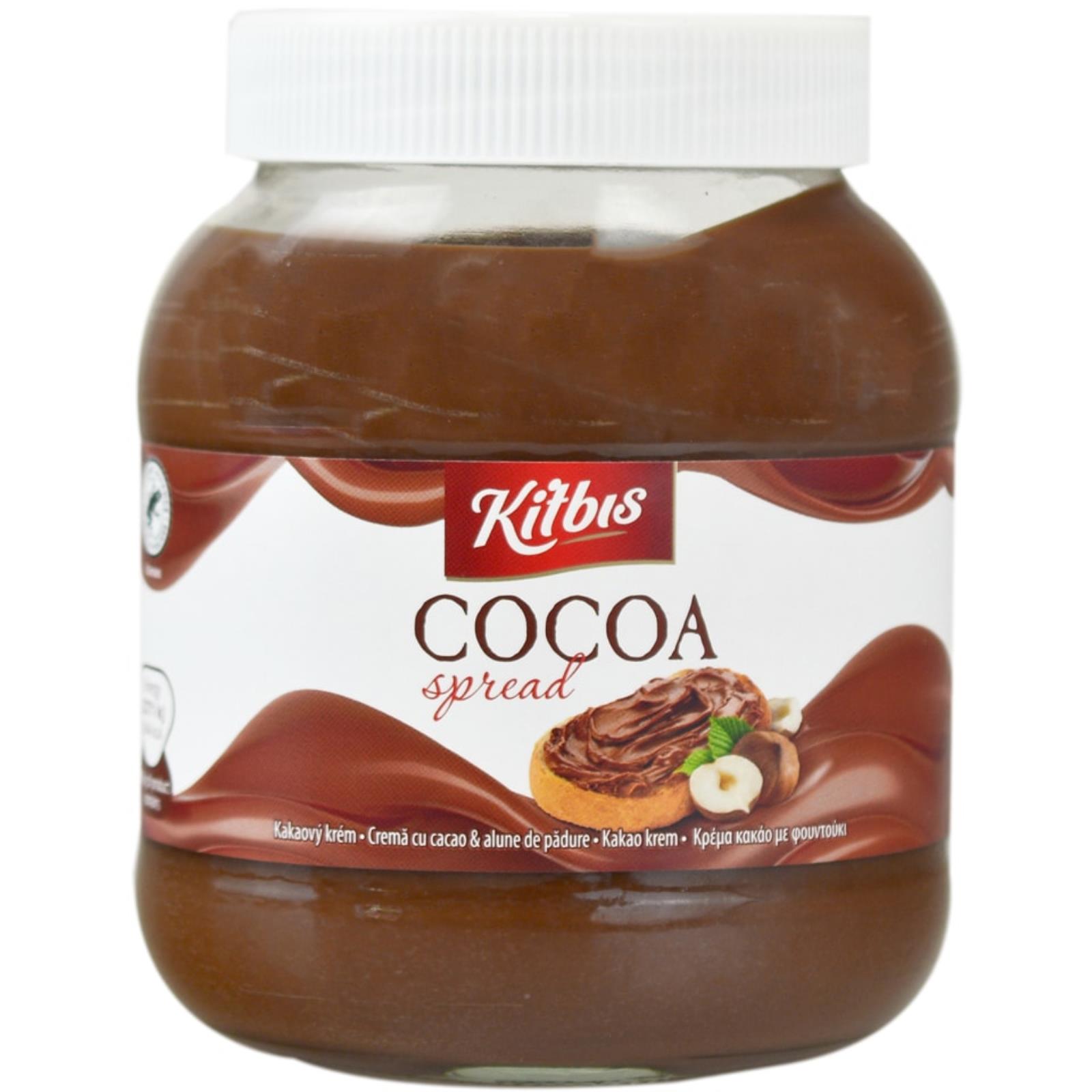 Kitbis | Crema tartinabila cu cacao si alune de padure 750g | Mega-image