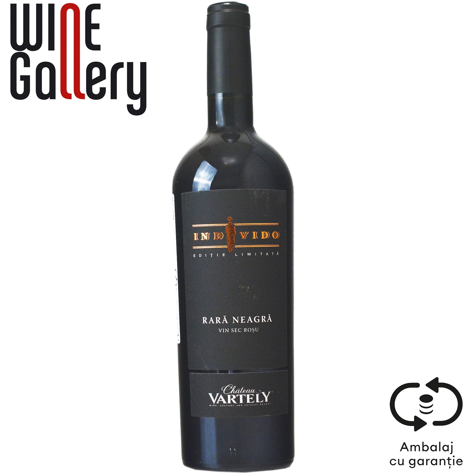 Individo | Vin rosu sec Rara Neagra 0.75L | Mega-image