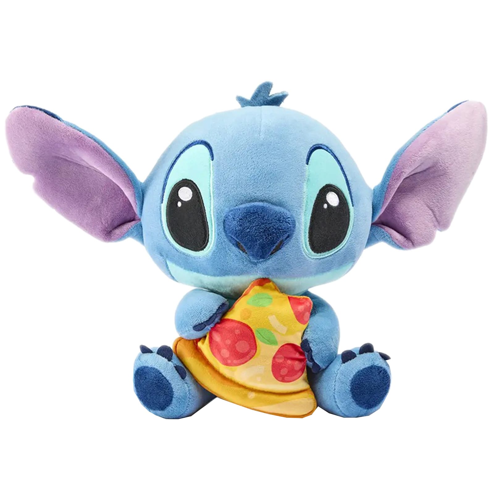 Disney | Jucarie de plus Disney Stitch cu pizza, 25 cm | Mega-image