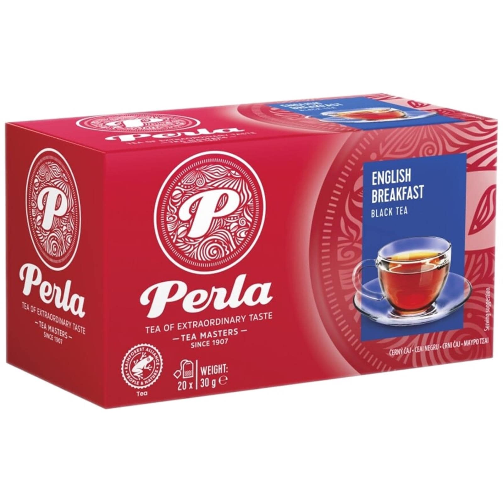 Perla | Ceai negru English Breakfast 20x1.5g | Mega-image